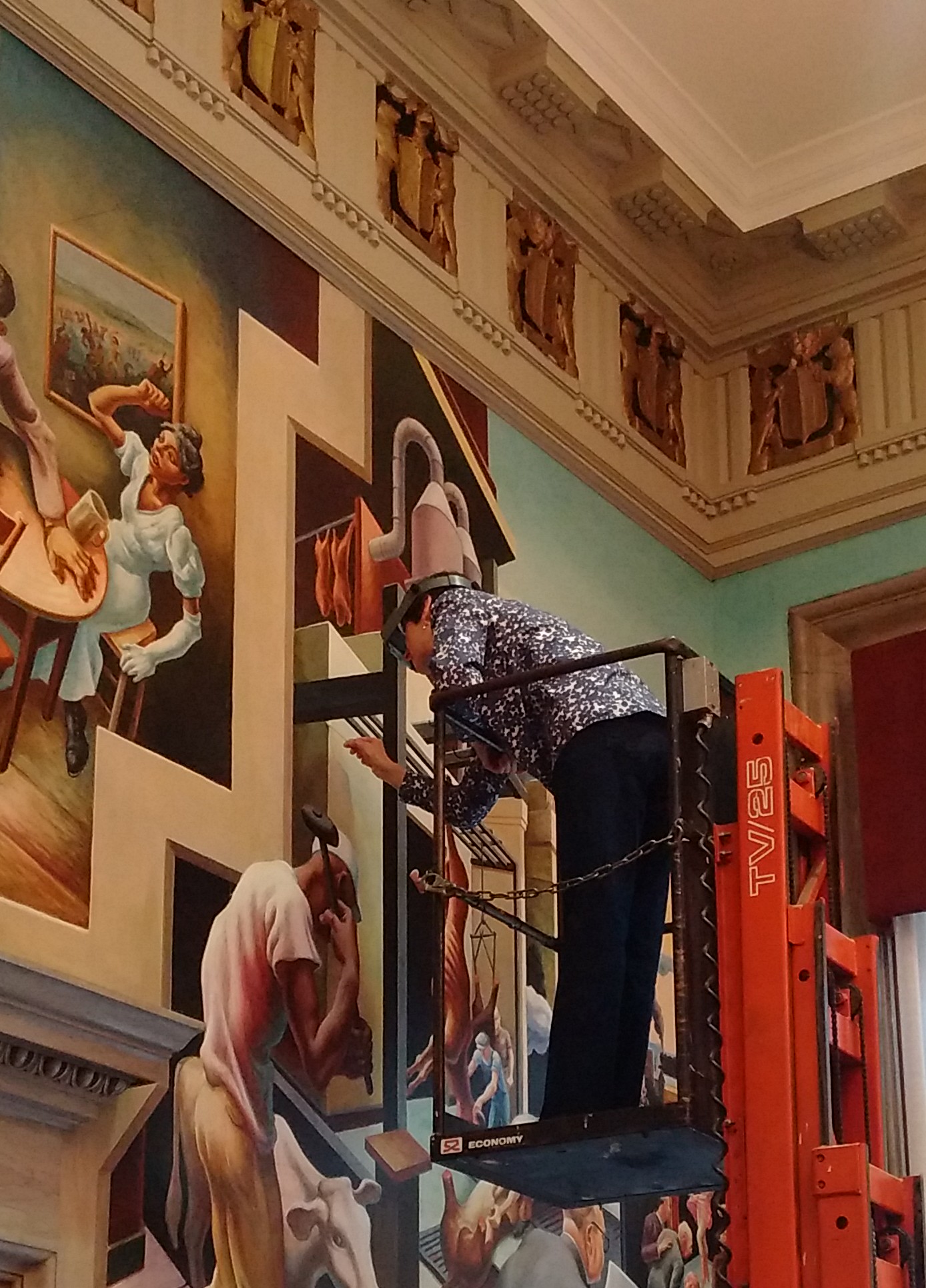 Assessment Underway on Thomas Hart Benton Murals - Missouri State ... Assessment Underway on Thomas Hart Benton Murals - Missouri State ...